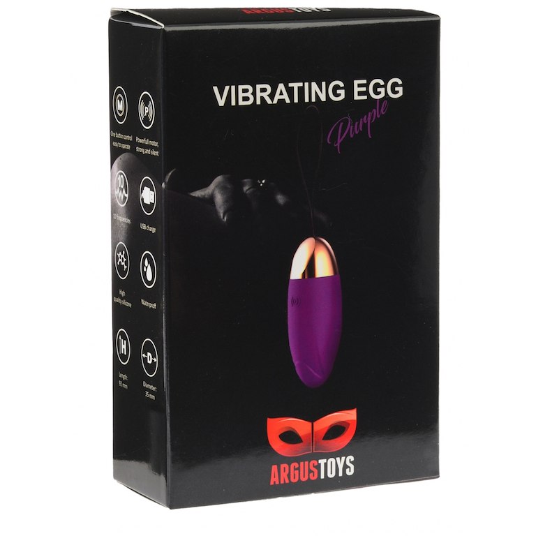 Vibrating egg purple