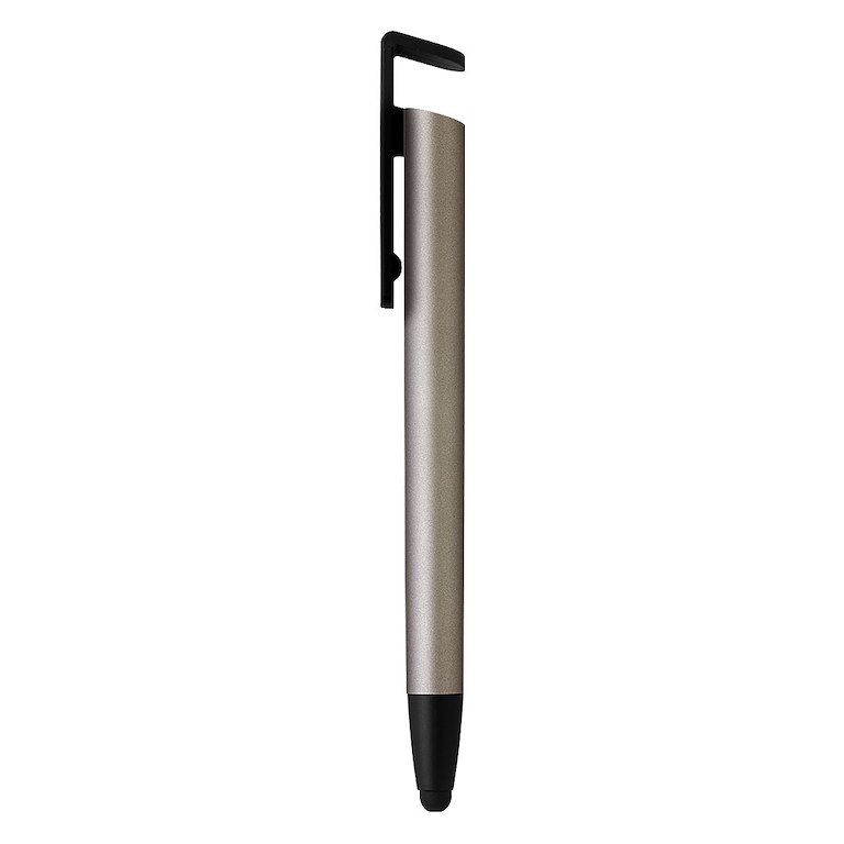 Plastična "touch" hemijska olovka sa držačem za mobilni telefon