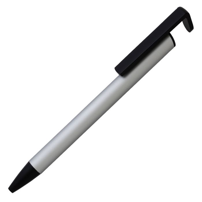 HALTER METAL - Metalna hemijska olovka sa držačem za mobilni telefon