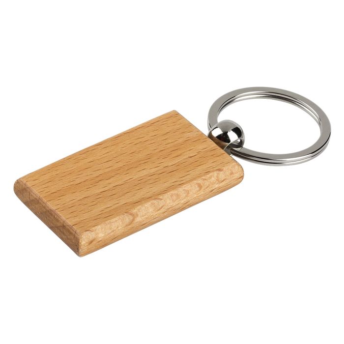 WOODY R - Drveni privezak za ključeve