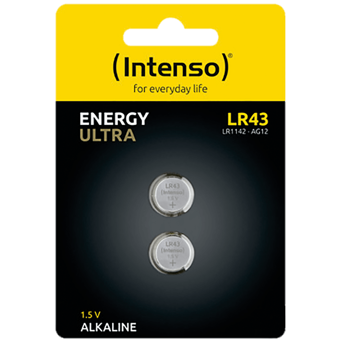 (Intenso) Baterija alkalna LR43/2, 1,5 V dugmasta, blister 2 kom