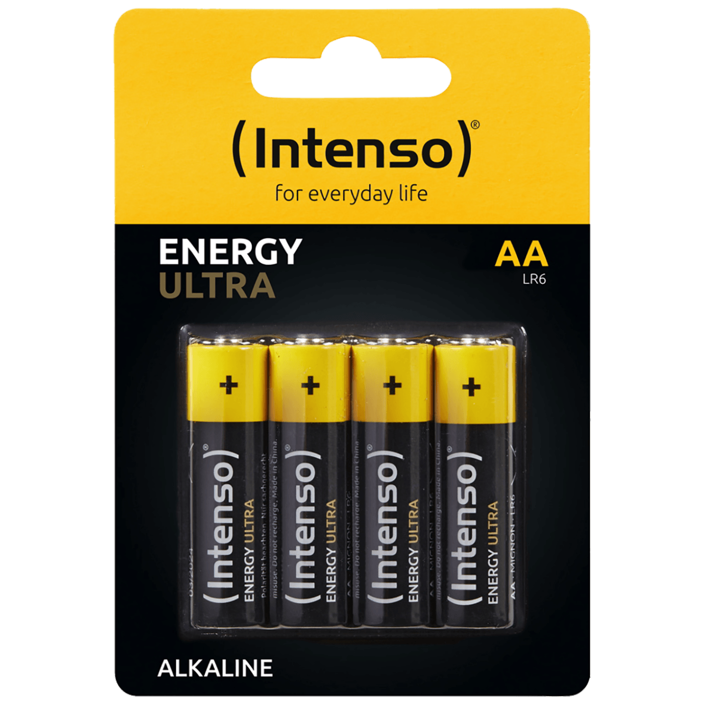 (Intenso) Baterija alkalna, AA LR6/4, 1,5 V, blister 4 kom