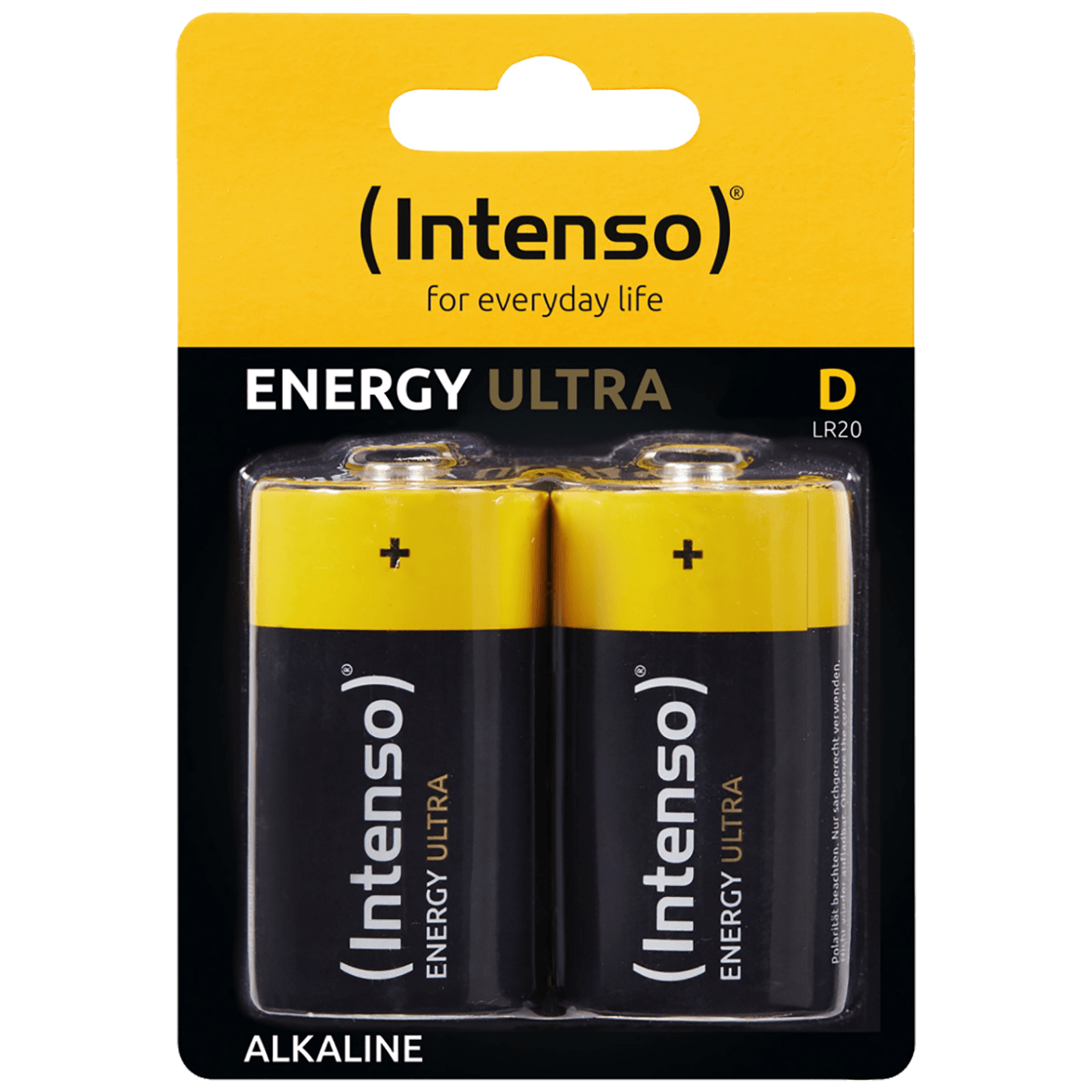 (Intenso) Baterija alkalna, LR20 / D, 1,5 V, blister 2 kom