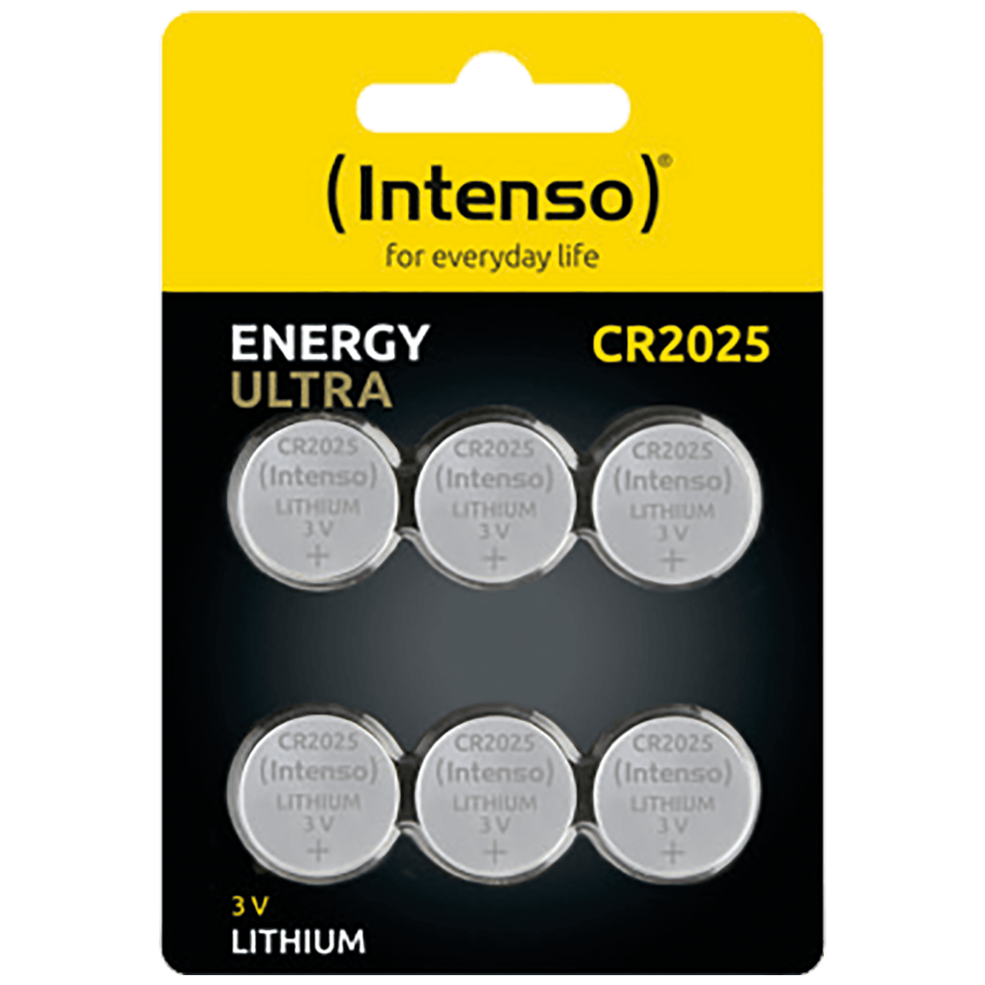 (Intenso) Baterija litijumska, CR2025/6, 3 V, dugmasta, blister 6 kom
