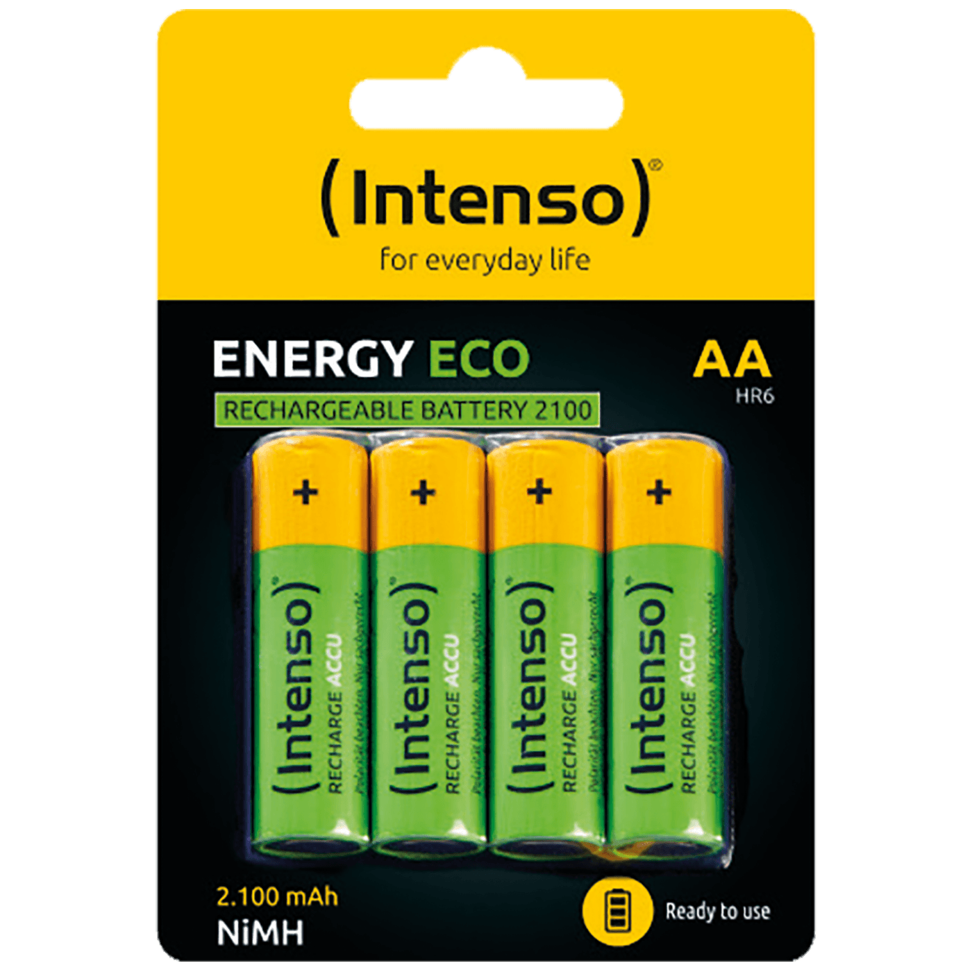 (Intenso) Baterija punjiva AA / HR6, 2100 mAh, blister 4 komada – AA / HR6/2100