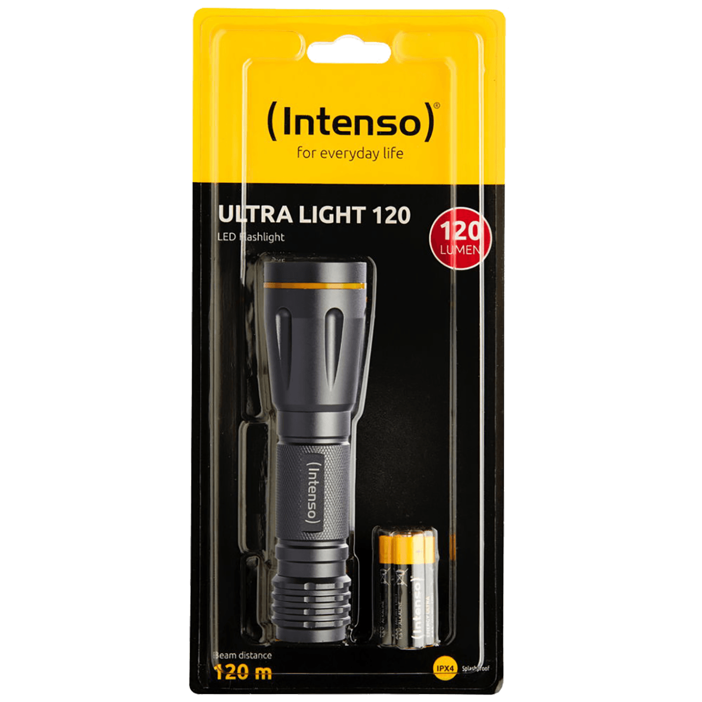 (Intenso) Ručna svetiljka, LED svetlo, 120 lm, IPX4 – Ultra Light 120