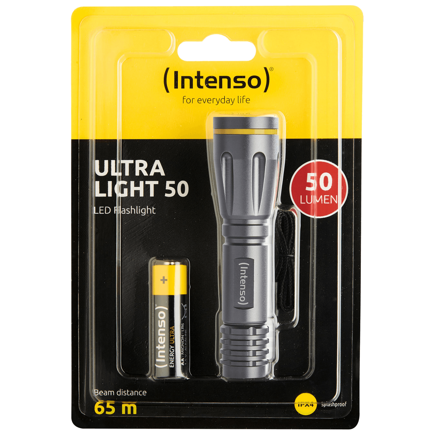 (Intenso) Ručna svetiljka, LED svetlo, 50 lm, IPX4 – Ultra Light 50