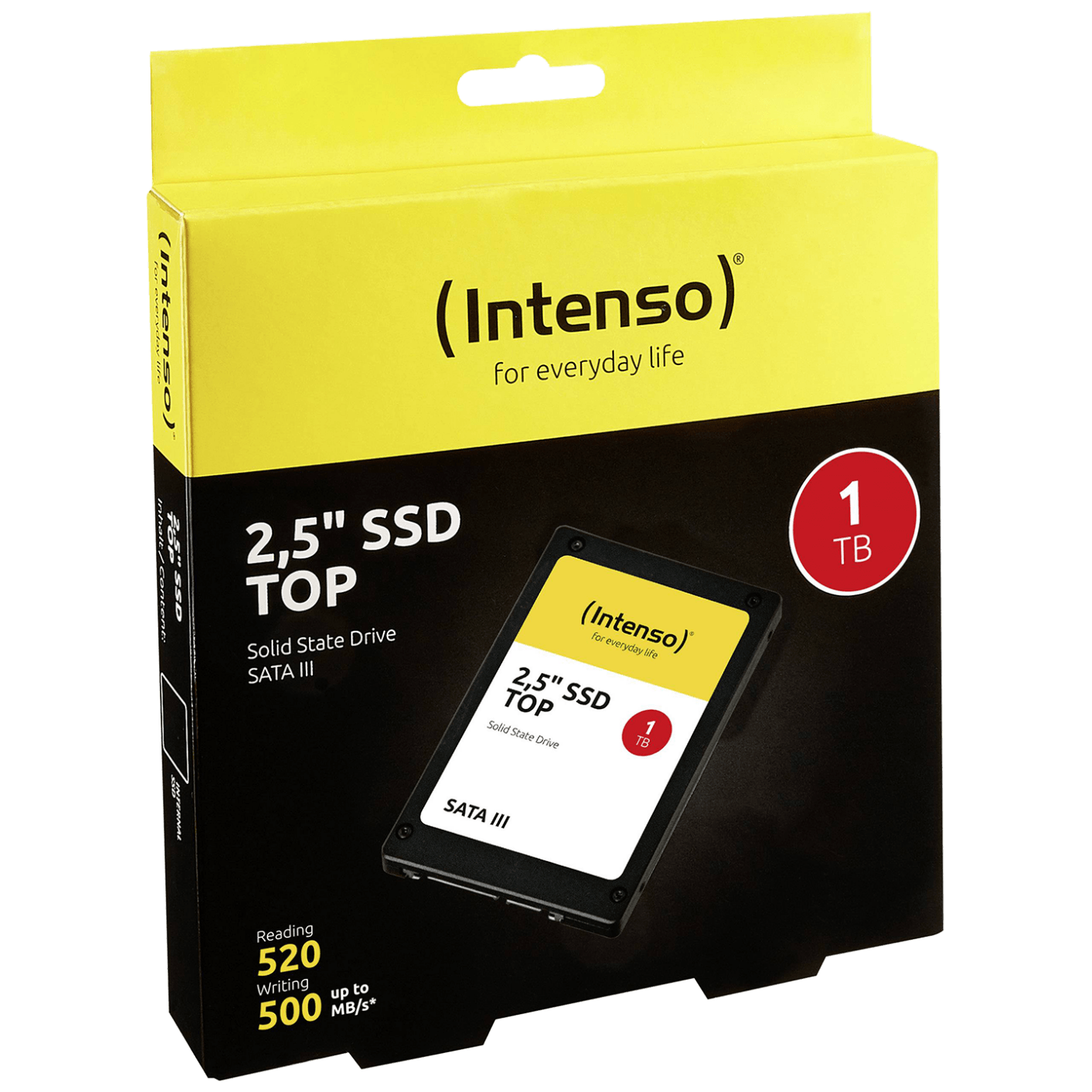 (Intenso) SSD Disk 2.5″, kapacitet 1TB, SATA III TOP – SSD-SATA3-1TB/Top