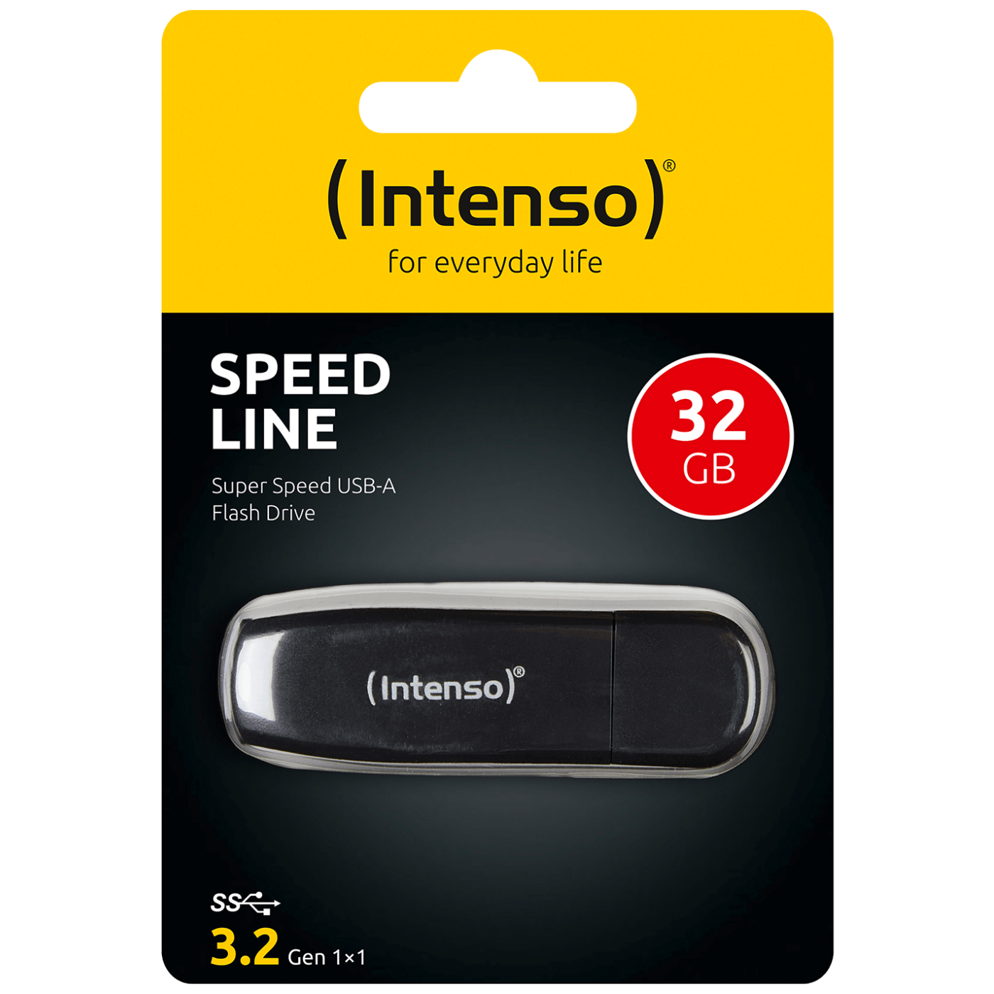 (Intenso) USB Flash drive 32GB Hi-Speed USB 3.2, SPEED Line – USB3.2-32GB/Speed Line