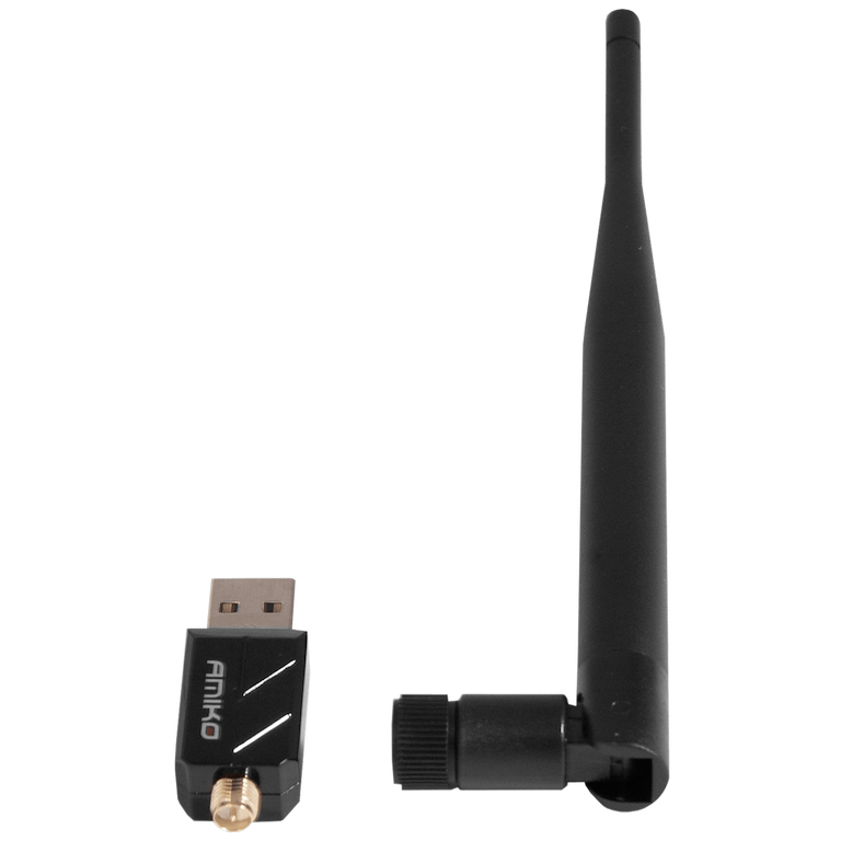 Amiko Wi-Fi mrežna kartica, USB, 2.4 GHz, 5 dB, 150 Mbps – WLN-881