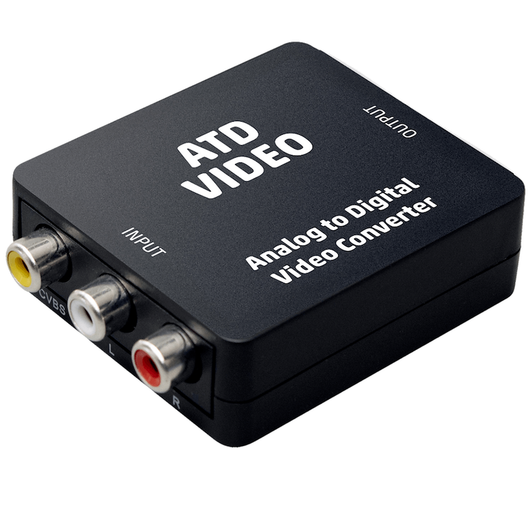 home Analogno – digitalni video konverter, 3 x RCA na HDMI – ATD VIDEO
