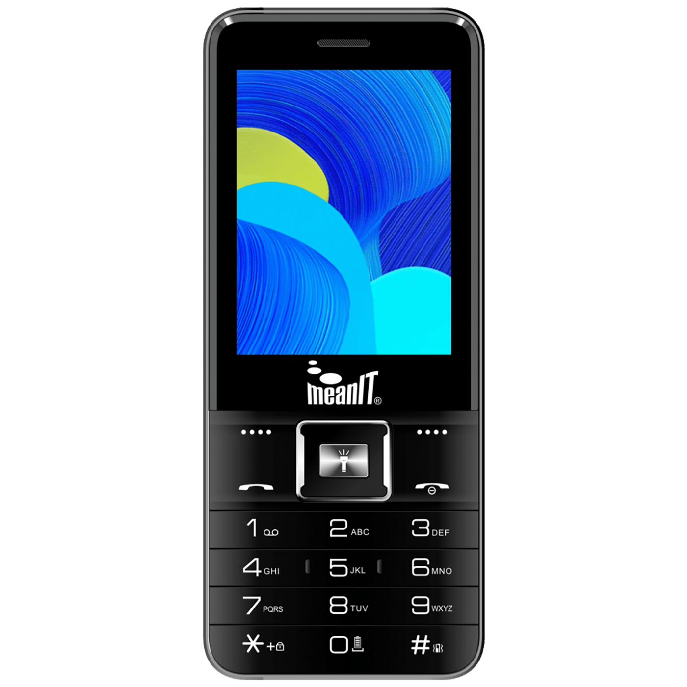 MeanIT Mobilni telefon, 2.8″“ ekran, Dual SIM, BT, FM radio, crna – F2 Max Black