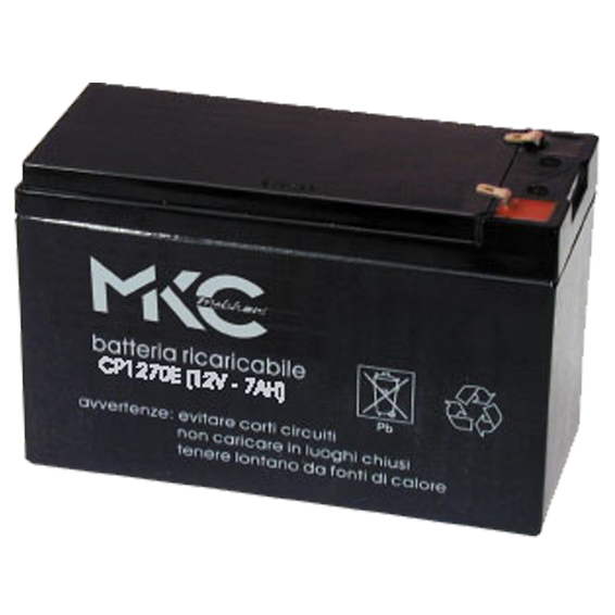 MKC Baterija akumulatorska, 12V / 7Ah – MKC1270P
