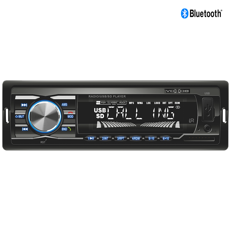 SAL Auto radio, 4 x 45W, Bluetooth, USB/SD, AUX – VB 3100