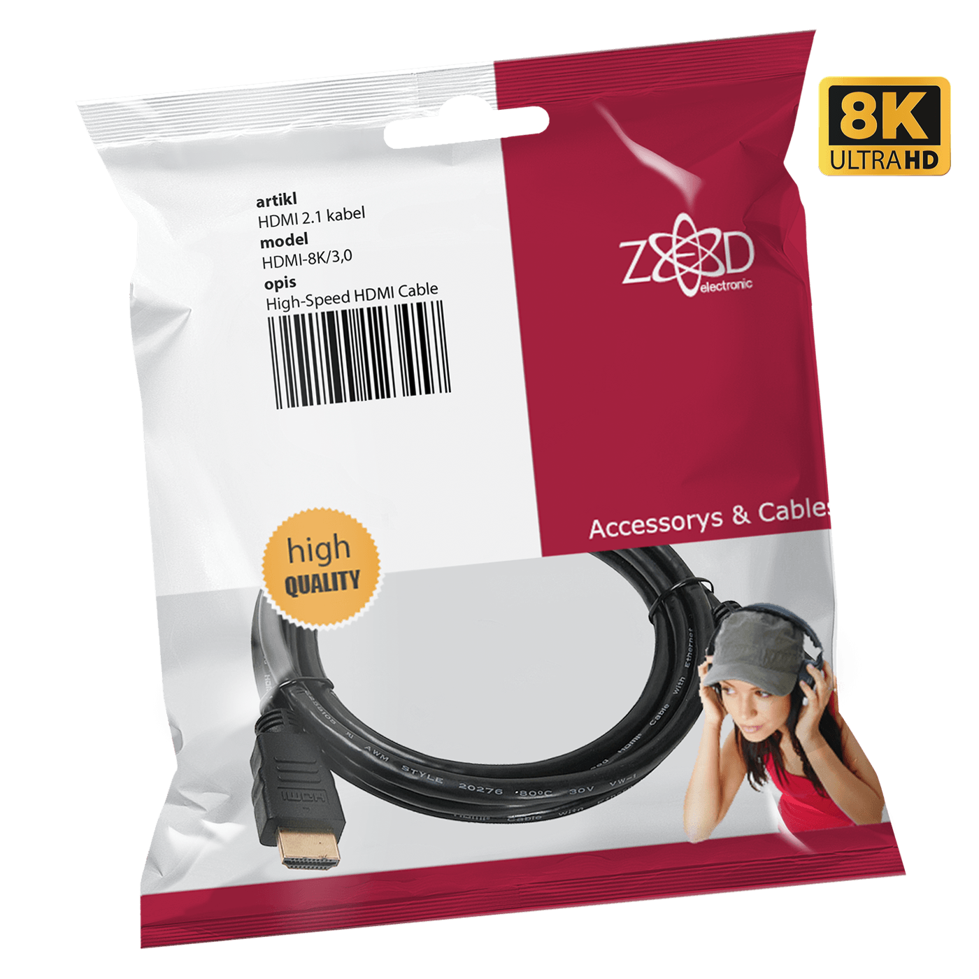 ZED electronic HDMI-8K/3,0