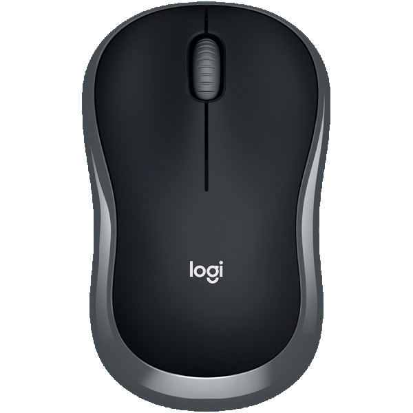 LOGITECH M185 Wireless Mouse - SWIFT GREY - EER2 ( 910-002238 )