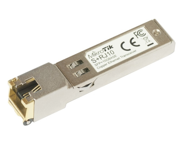 MIKROTIK (S+RJ10) RJ45 SFP+ 101001000M2.5G5G10G bakarni modul