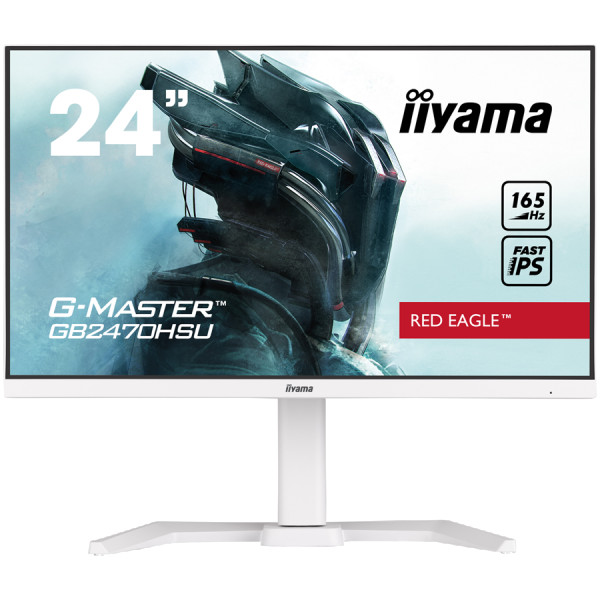 IIYAMA Monitor 24'' ETE Fast IPS Gaming, G-Master Red Eagle, FreeSync Premium, 1920x1080@165Hz, 250cdm˛, 1100:1, HDMI, DisplayPort, 0,8ms (M