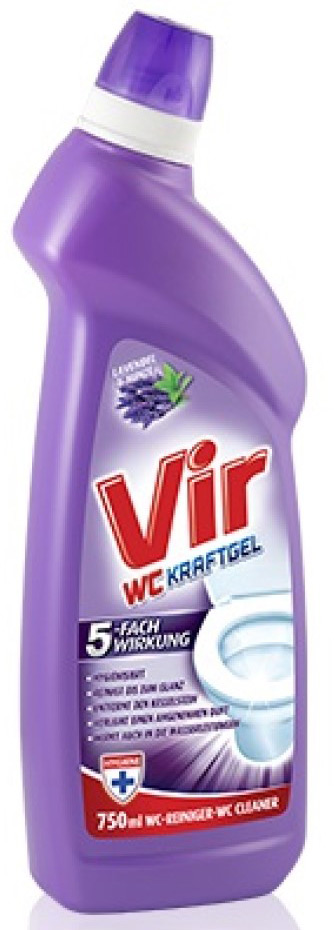 VIR WC GEL LAVENDEL&MINZE 750ML