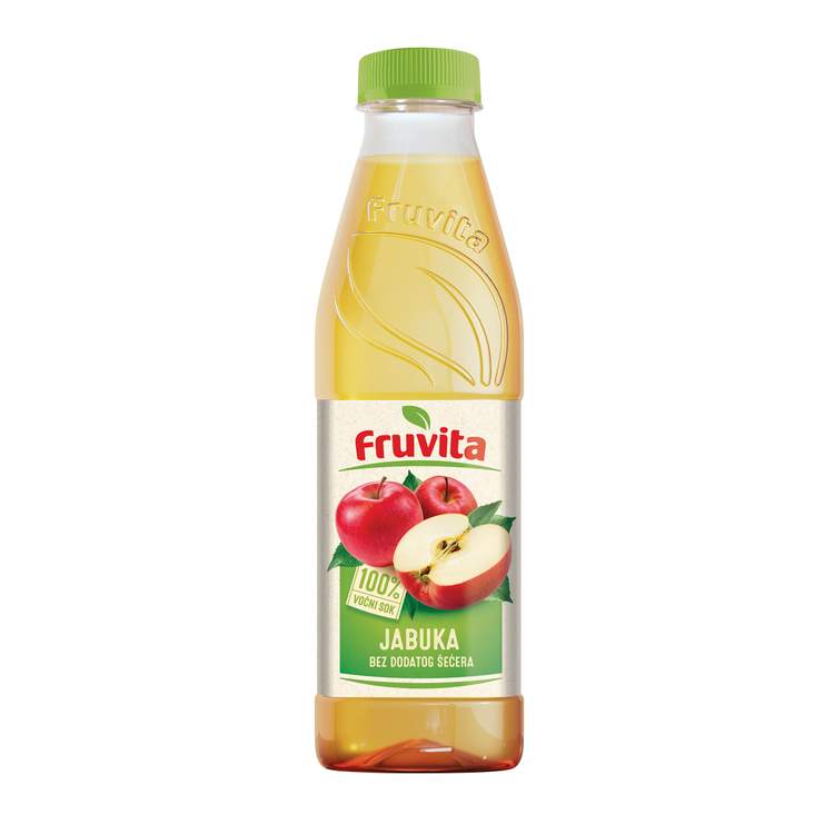 FRUVITA 100% VOCNI SOK JABUKA 0,75 L