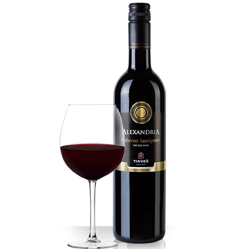 VINO ALEKSANDRIA CRVENA 0,75L TIKVES