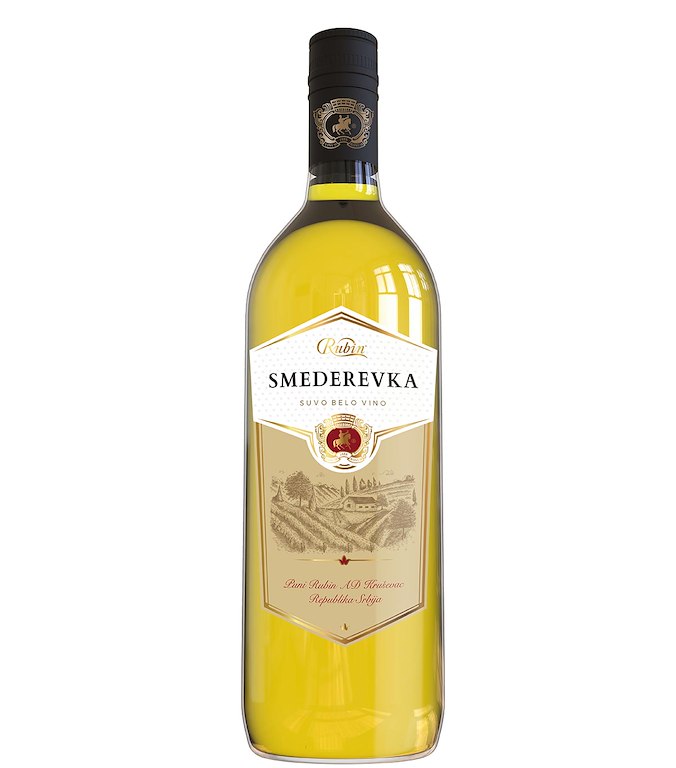 VINO RUBIN SMEDEREVKA 1L