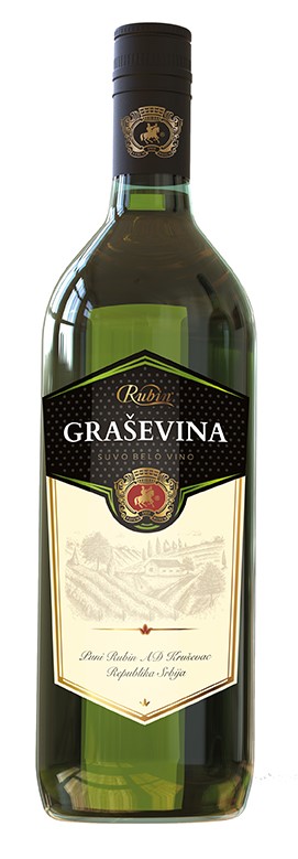 VINO RUBIN GRASEVINA 1L