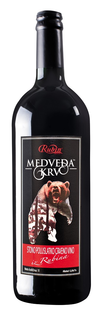 VINO RUBIN MEDVEDJA KRV 1L