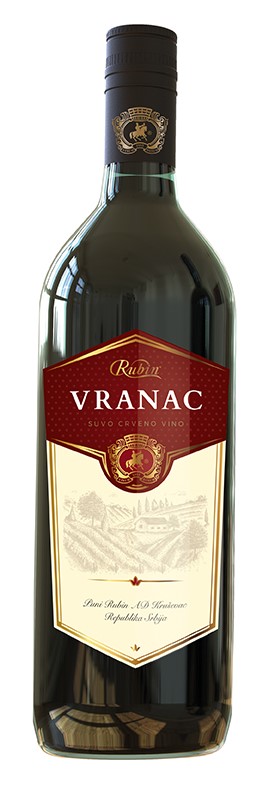 VINO RUBIN VRANAC 1L