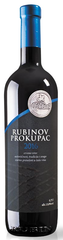 VINO RUBINOV PROKUPAC 0,75L RUBIN