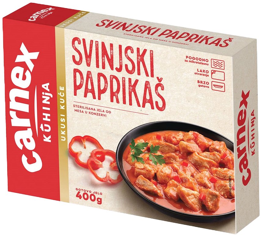 SVINJSKI PAPRIKAS 400G CARNEX