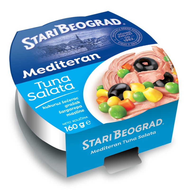 SALATA TUNA MEDITERAN 160G STARI BEOGRAD