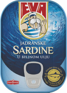 SARDINA EVA U BILJNOM ULJU 100G