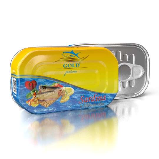 SARDINA GOLD PRIMA 125G