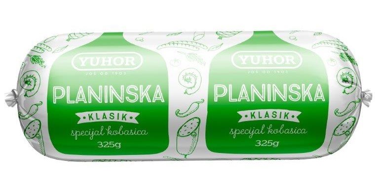YUHOR PLANINSKA KLASIK KOBASICA 325G