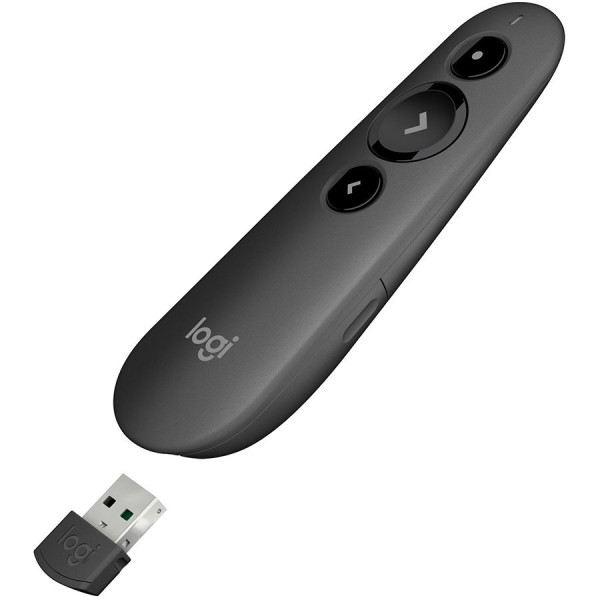 LOGITECH R500s Laser Presentation Remote - GRAPHITE - 2.4GHZBT - EMEA ( 910-005843 )