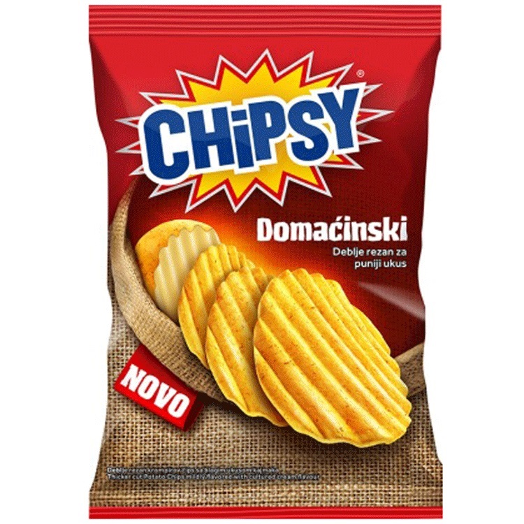 CHIPSY DOMACINSKI 60G