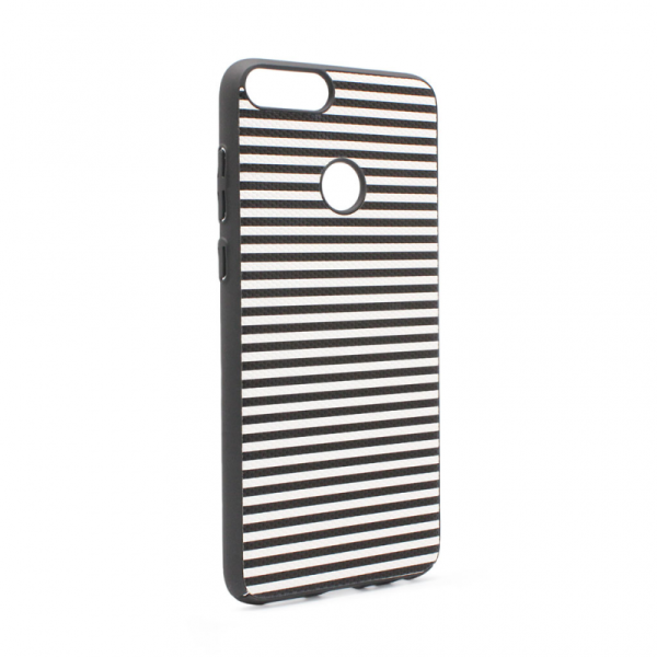 Torbica Luo Stripes za Huawei P smart/Enjoy 7S crna