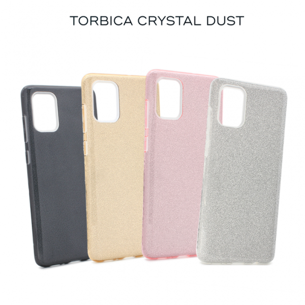 Torbica Crystal Dust za Huawei P40 Pro srebrna