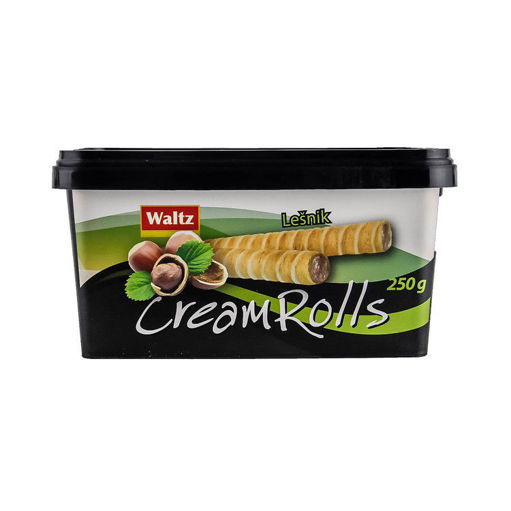 WALTZ CREAM ROLLS LESNIK 250GR
