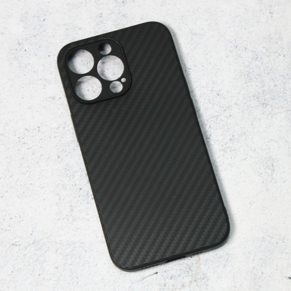 Torbica Carbon fiber za iPhone 13 Pro 6.1 crna
