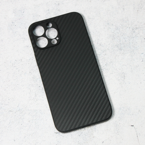 Torbica Carbon fiber za iPhone 13 Pro Max 6.7 crna