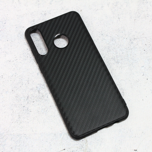 Torbica Carbon fiber za Huawei P30 Lite crna