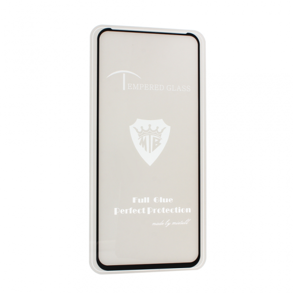 Tempered glass 2.5D full glue za OnePlus Nord N100 crni