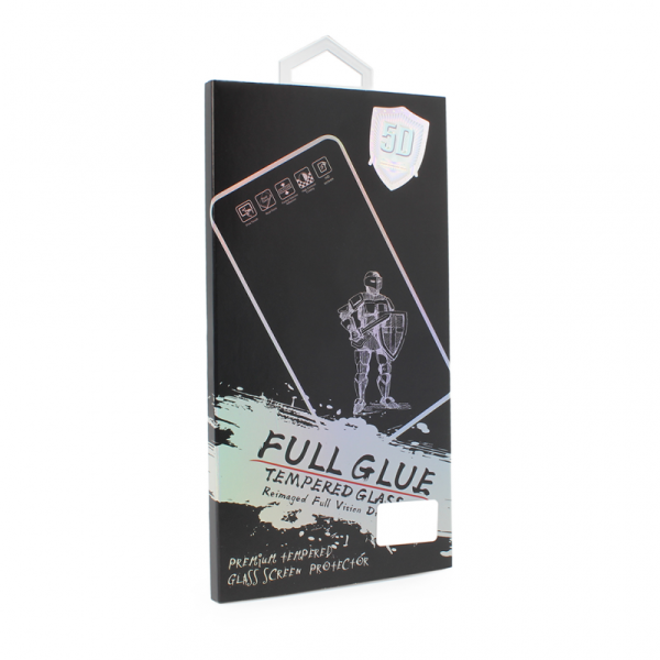 Tempered glass 5D za Huawei P40 Lite/Nova 6 SE crni