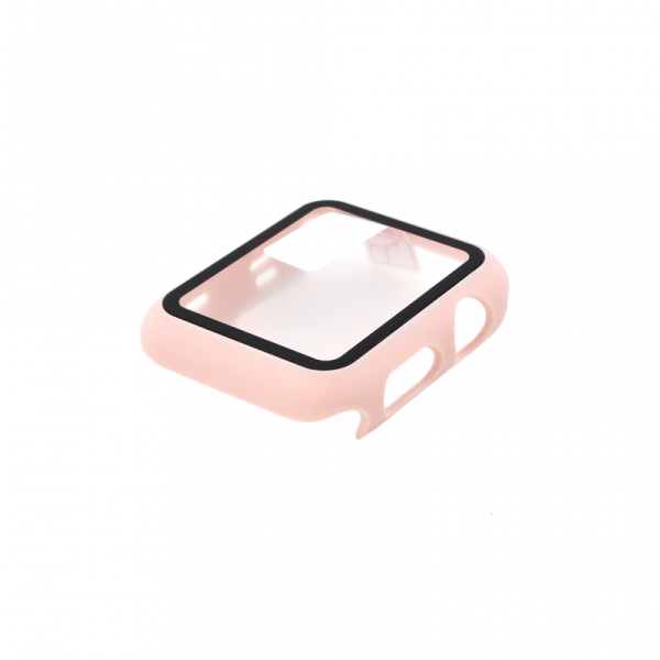 Tempered glass case za iWatch 42mm pink