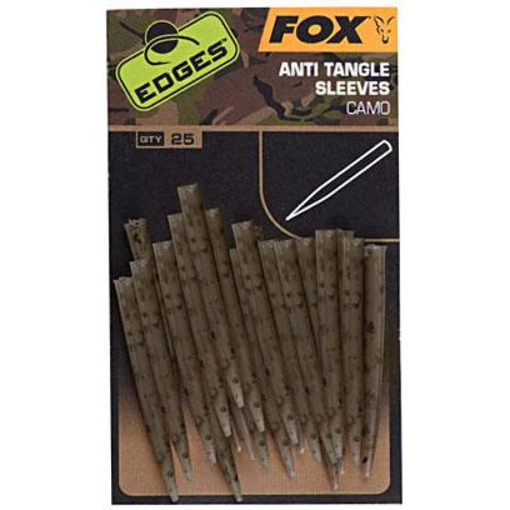 FOX EDGES CAMO ANTI TANGLE SLEEVES X 25 (CAC767)