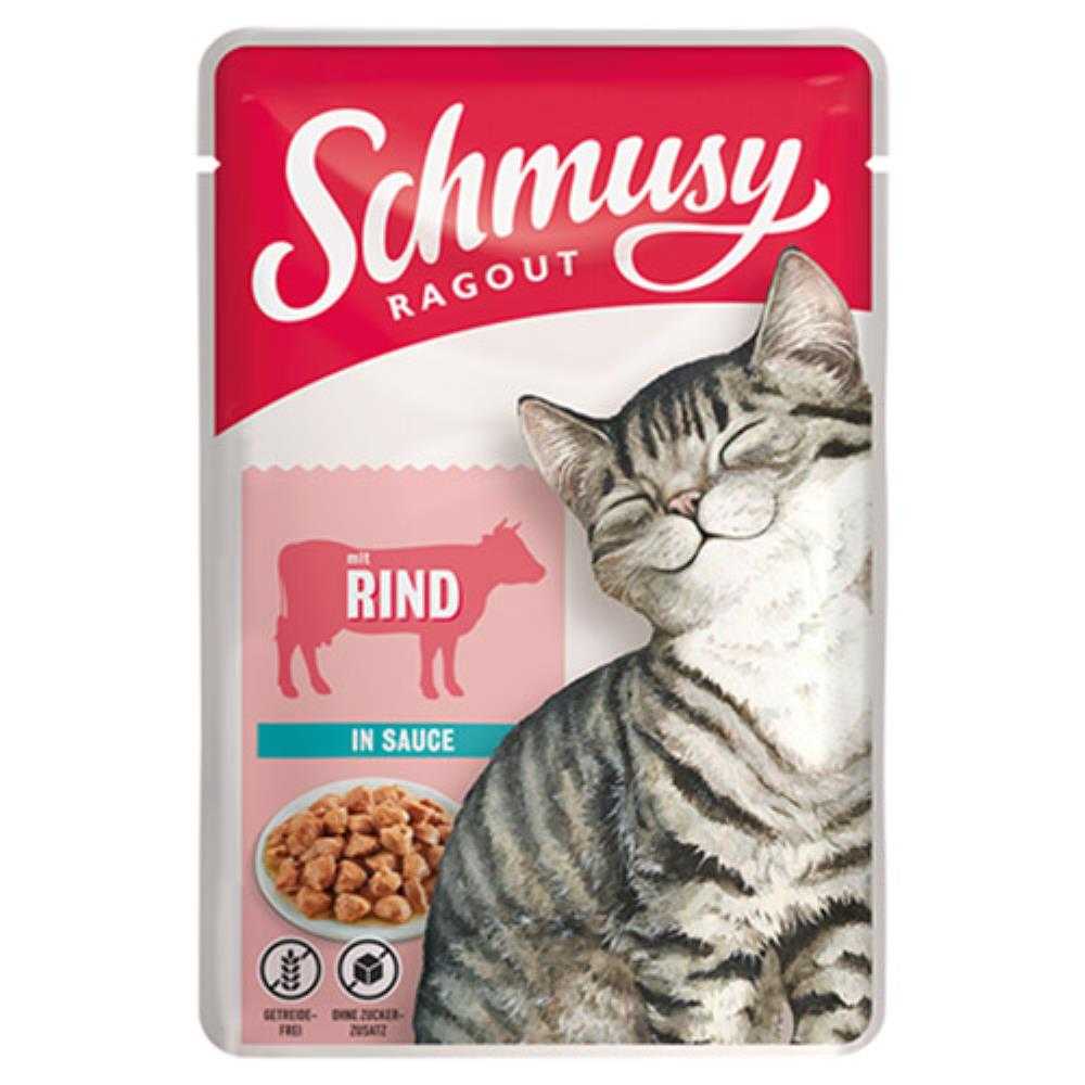 Schmusy Ragu sos za mačke - Govedina 100g