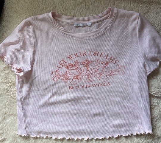 Terranova roze krop top