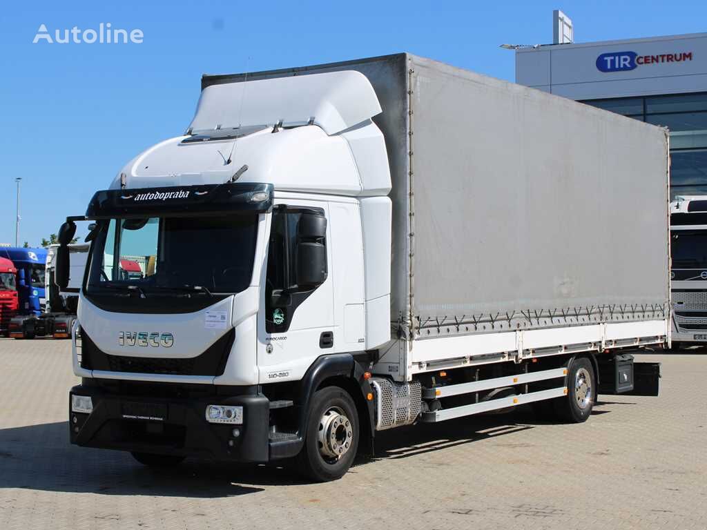 IVECO EUROCARGO 140E280, SIDE, EURO 6 kamion s ceradom